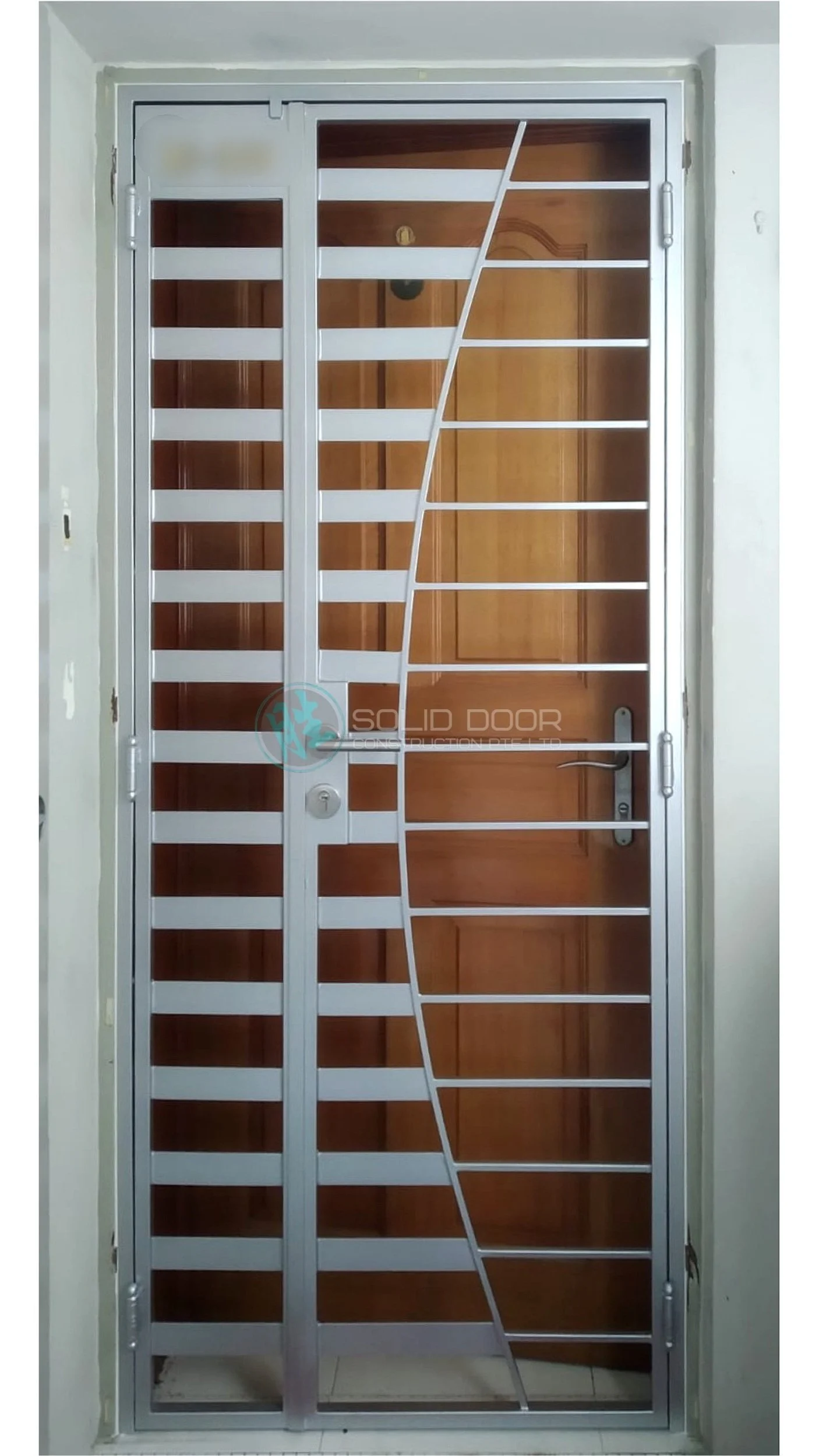 Metal Gates — Solid Door