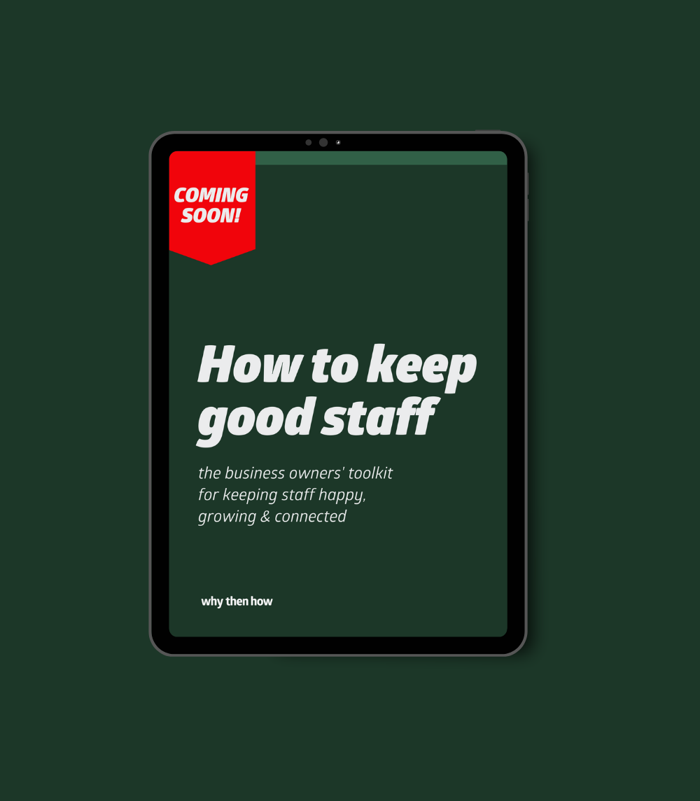 Helpful products for business owners — Why Then How