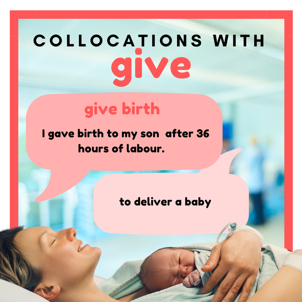 20 essential English collocations with ‘give’ — Learn English With Jo