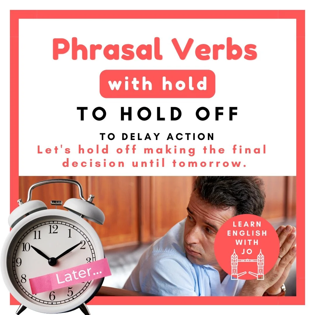 Learn English idioms, phrasal verbs, vocabulary, collocations and more ...