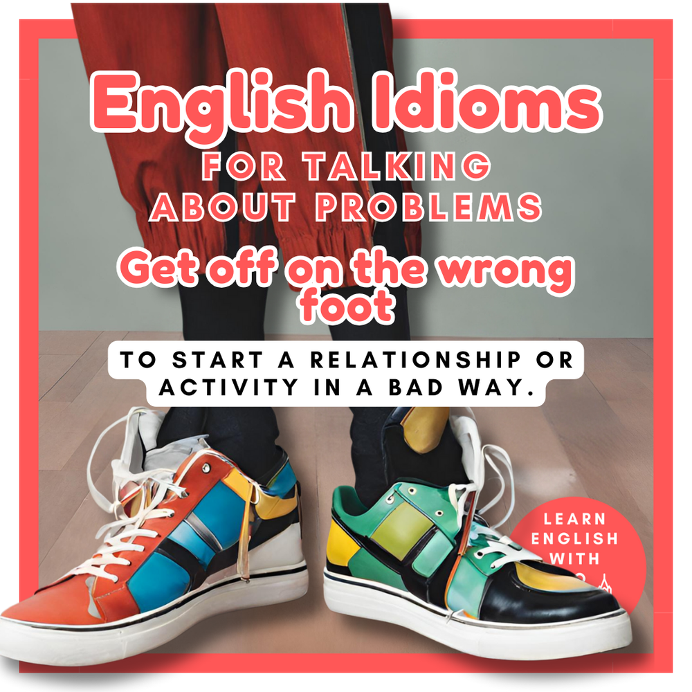Learn English idioms for talking about problems — Learn English With Jo