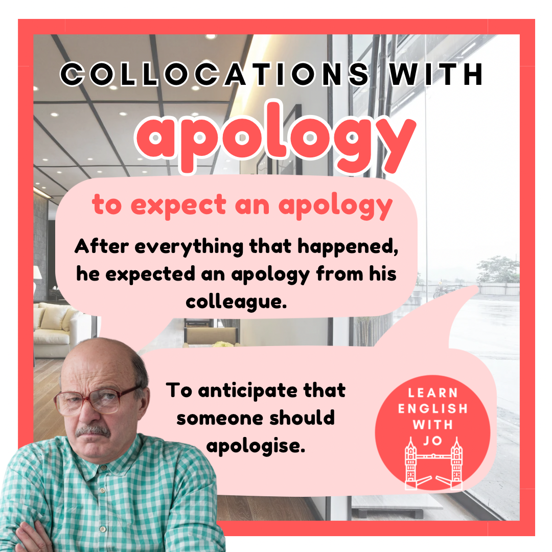 Mastering the Art of the Apology in English: 13 Collocations You Need ...
