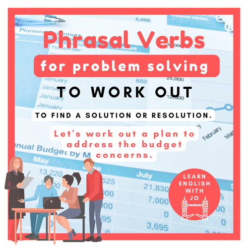 Business English - learn phrasal verbs for problem solving at work ...