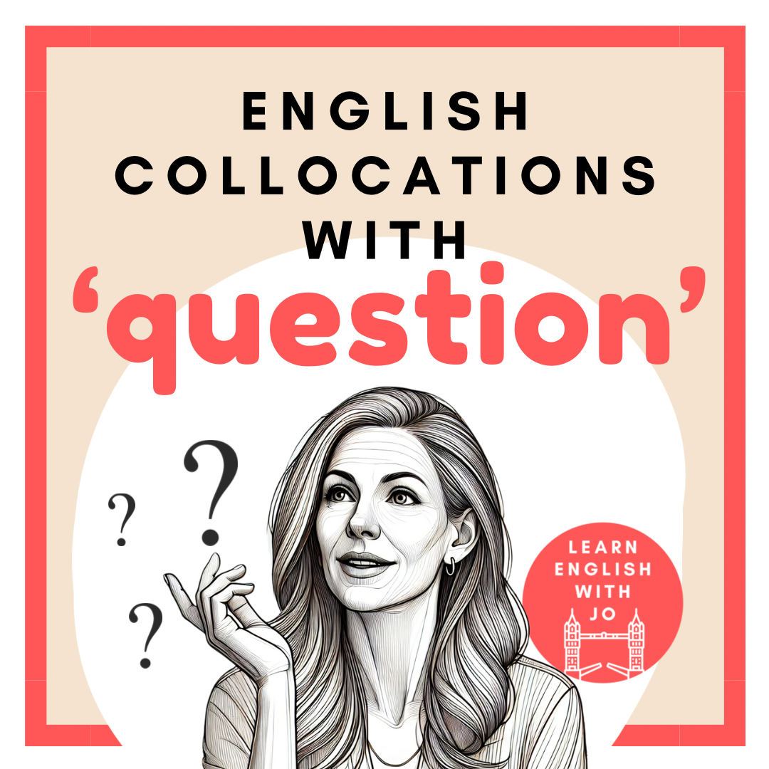 Mastering English Collocations with the Word 'Question' — Learn English ...