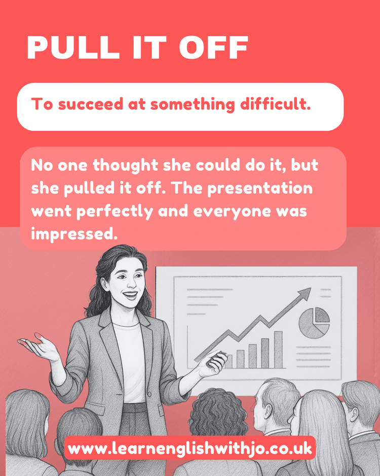 English Idioms for Effort and Achievement — Learn English With Jo