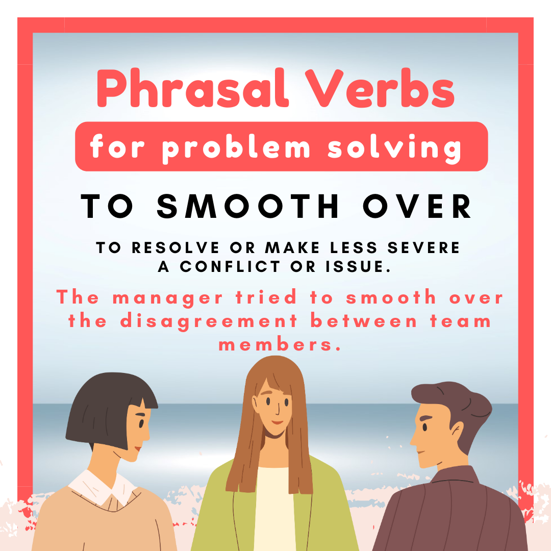 English phrasal verbs for problem solving at work — Learn English With Jo