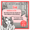Learn 20 English Collocations With The Noun ‘Lie’ — Learn English With Jo