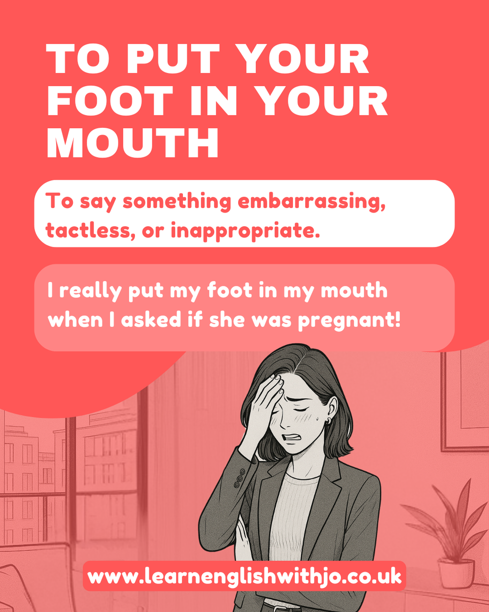 Idioms for Talking About Mistakes in English — Learn English With Jo