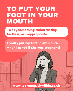 Idioms for Talking About Mistakes in English — Learn English With Jo