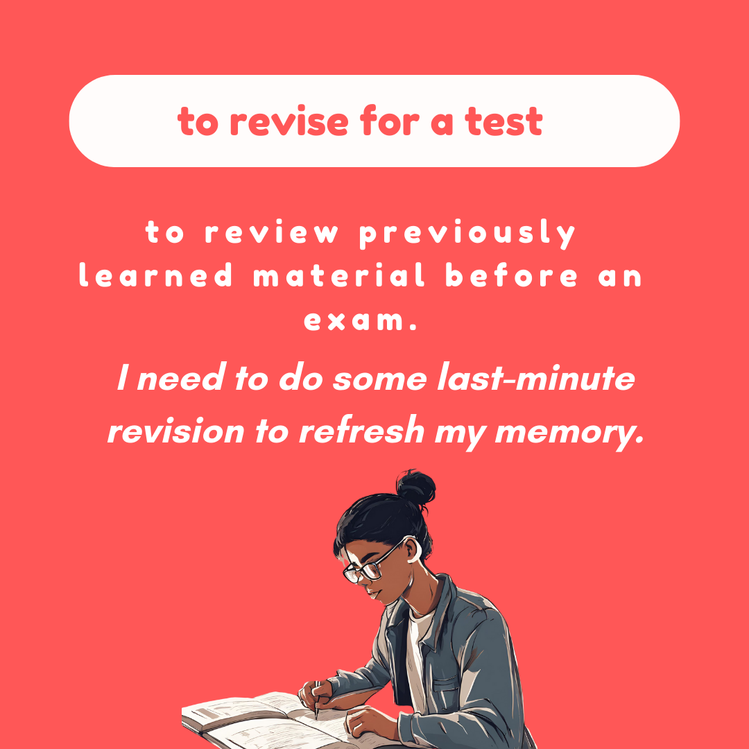 Learn English vocabulary for talking about exams and tests — Learn ...