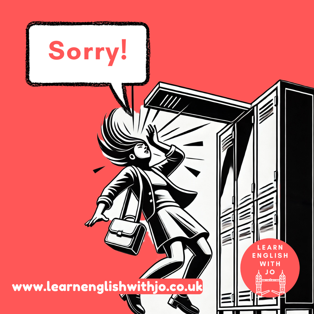 How to Use ‘Sorry’ in British English — Learn English With Jo