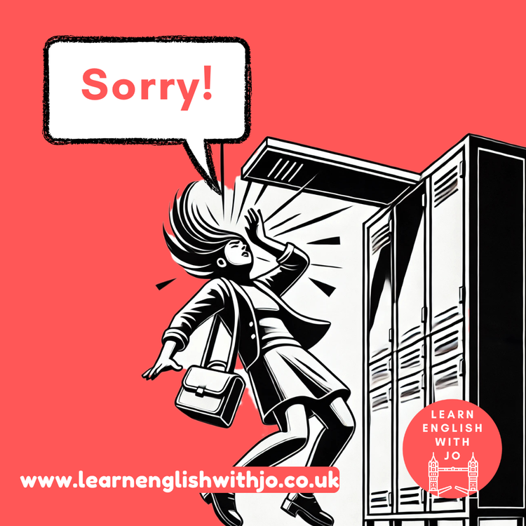 How to Use ‘Sorry’ in British English — Learn English With Jo
