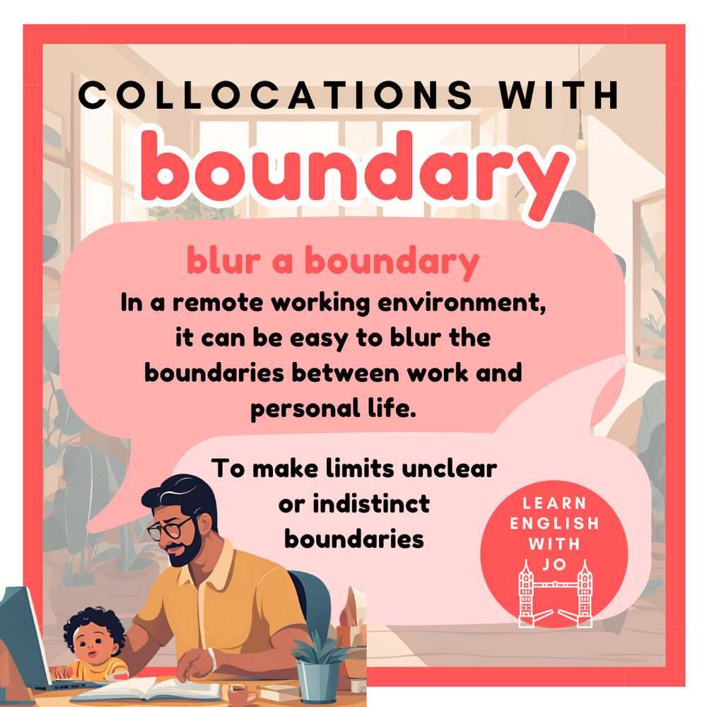 Mastering English Collocations: Talking About Boundaries — Learn ...