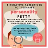 Negative adjectives to describe people in English — Learn English With Jo