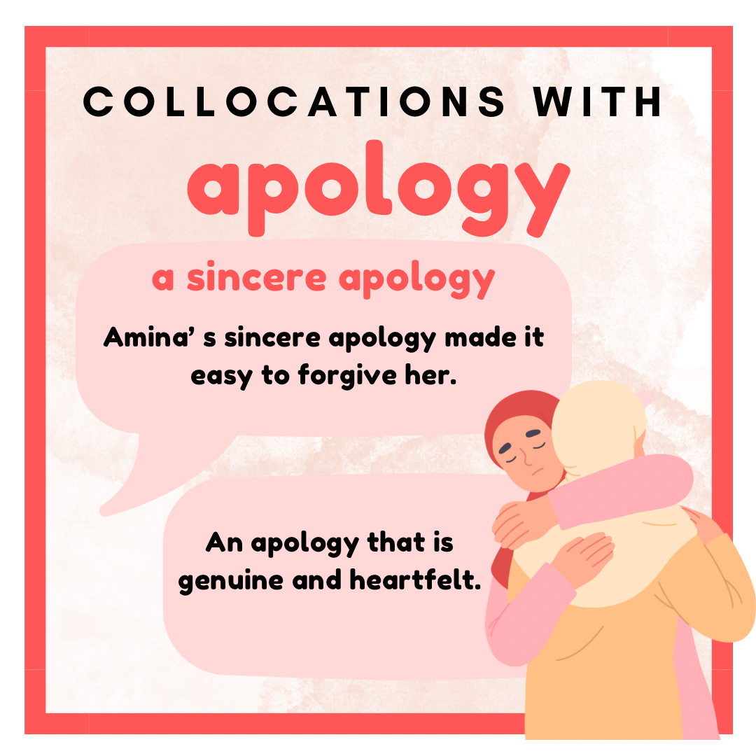 Mastering the Art of the Apology in English: 13 Collocations You Need ...