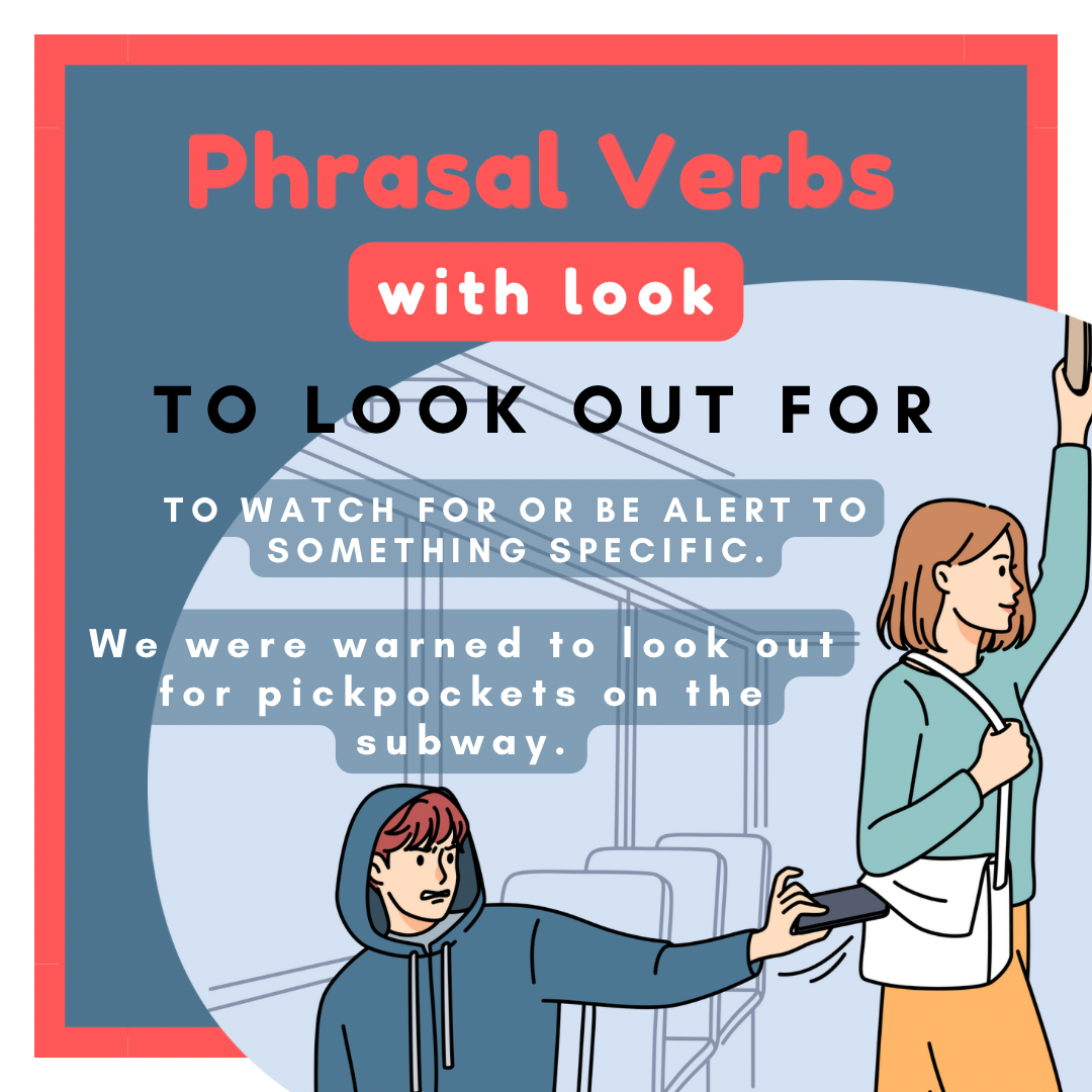 English Phrasal Verbs With Look Learn English With Jo