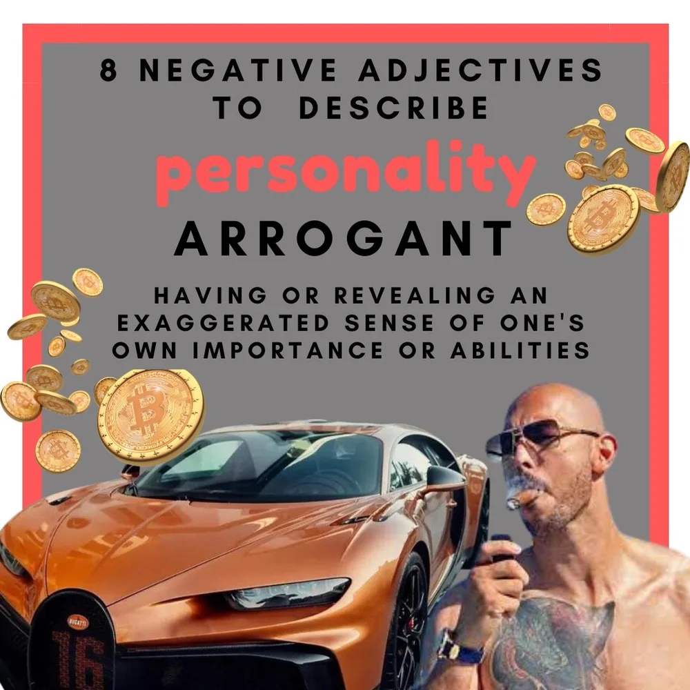 Negative adjectives to describe people in English — Learn English With Jo