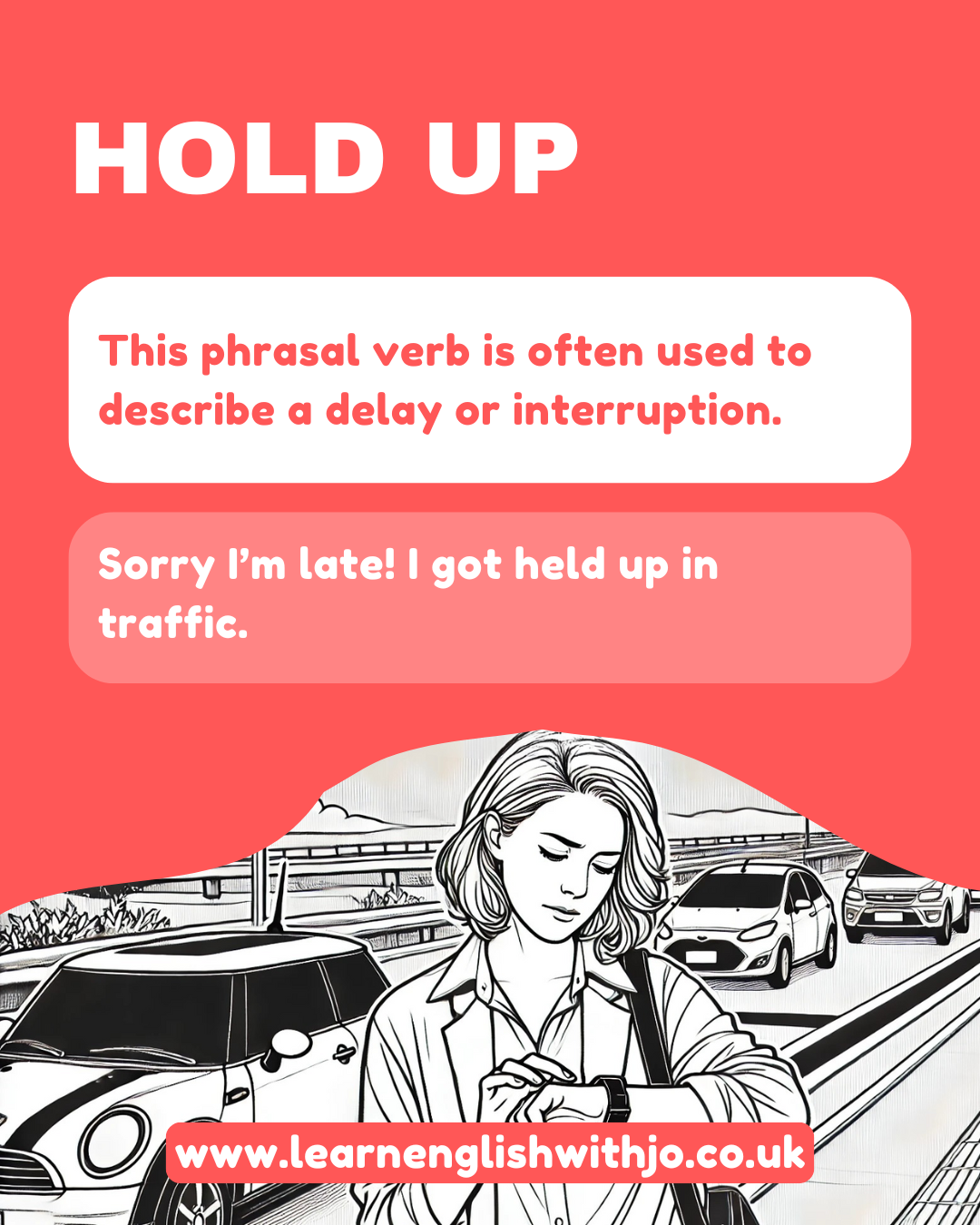 10 English Phrasal Verbs For Talking About Time- To Slip Away, To Run ...