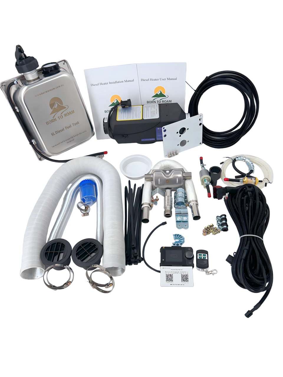 AU Focus Diesel Heater Kit - 2kW MZ - Gen 4 Kit | Born to Roam