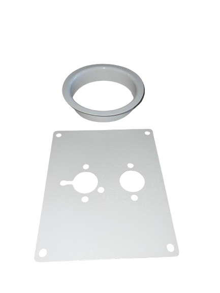 9.5L Black Checker Plate Tank Cover | Born to Roam