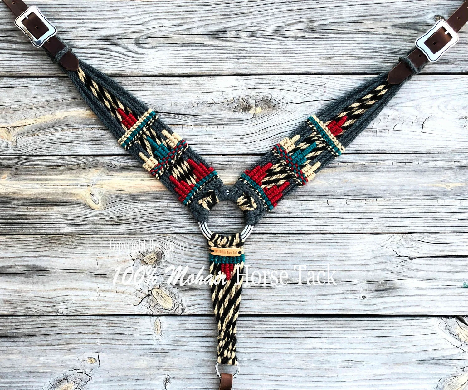 Mohair Pulling Collars | 100% Mohair Horse Tack Mohair Horse Tack Sets ...