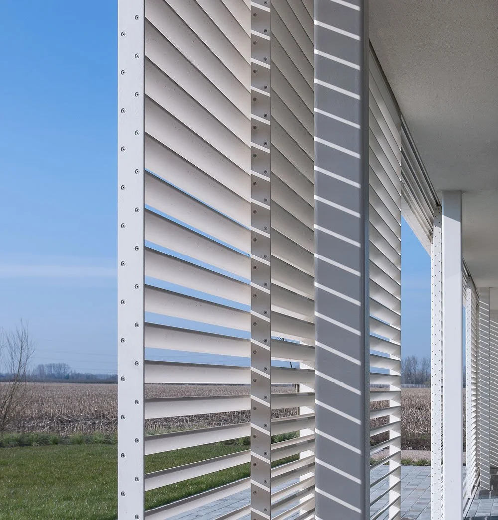 Folding and Sliding Louvre Panels | Solar-Shield