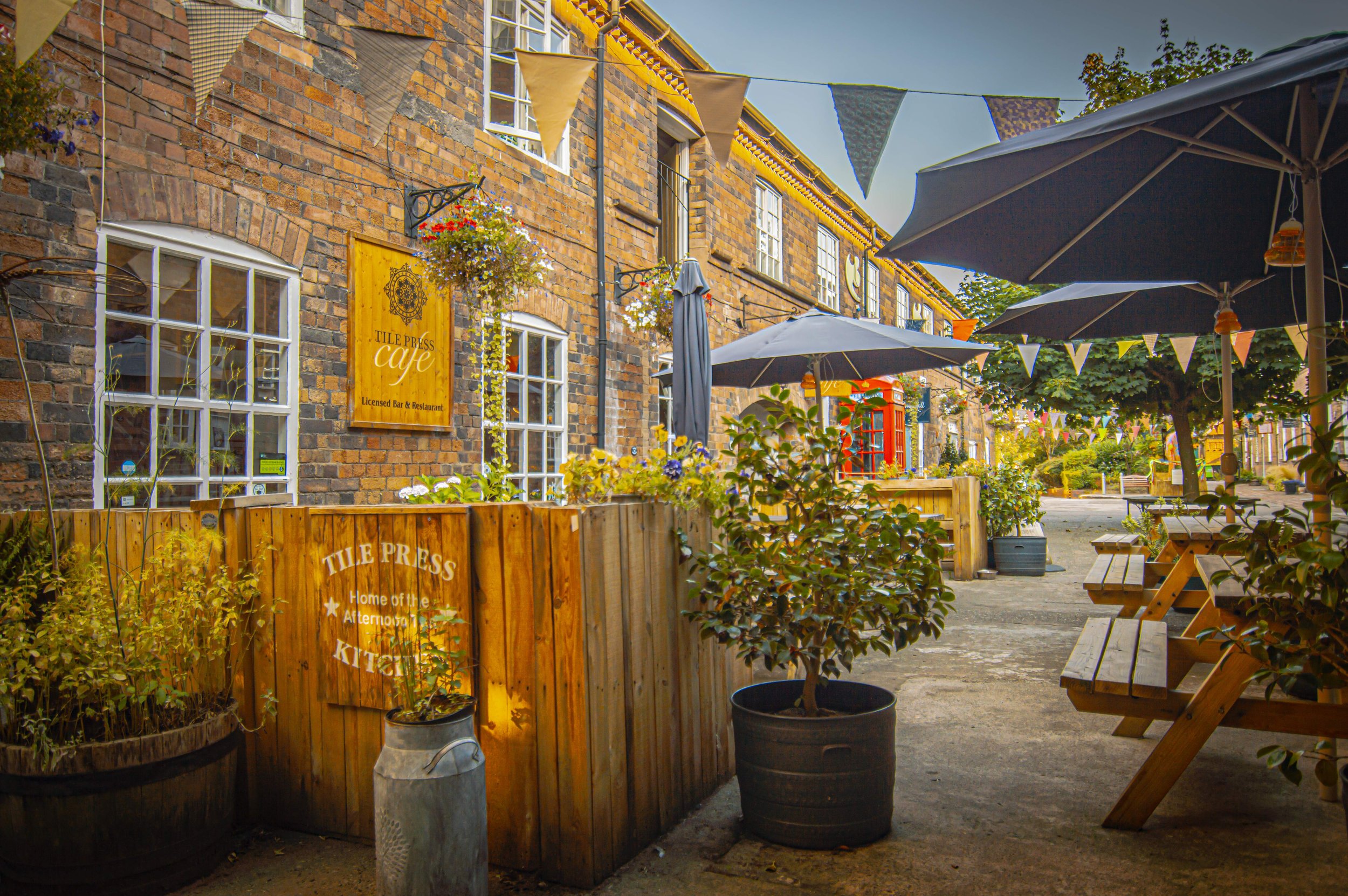 THE TILE PRESS CAFE.