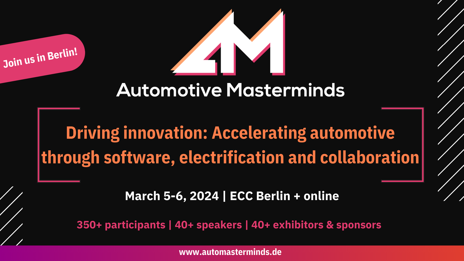 Mediakit - Automotive Masterminds conference 2025