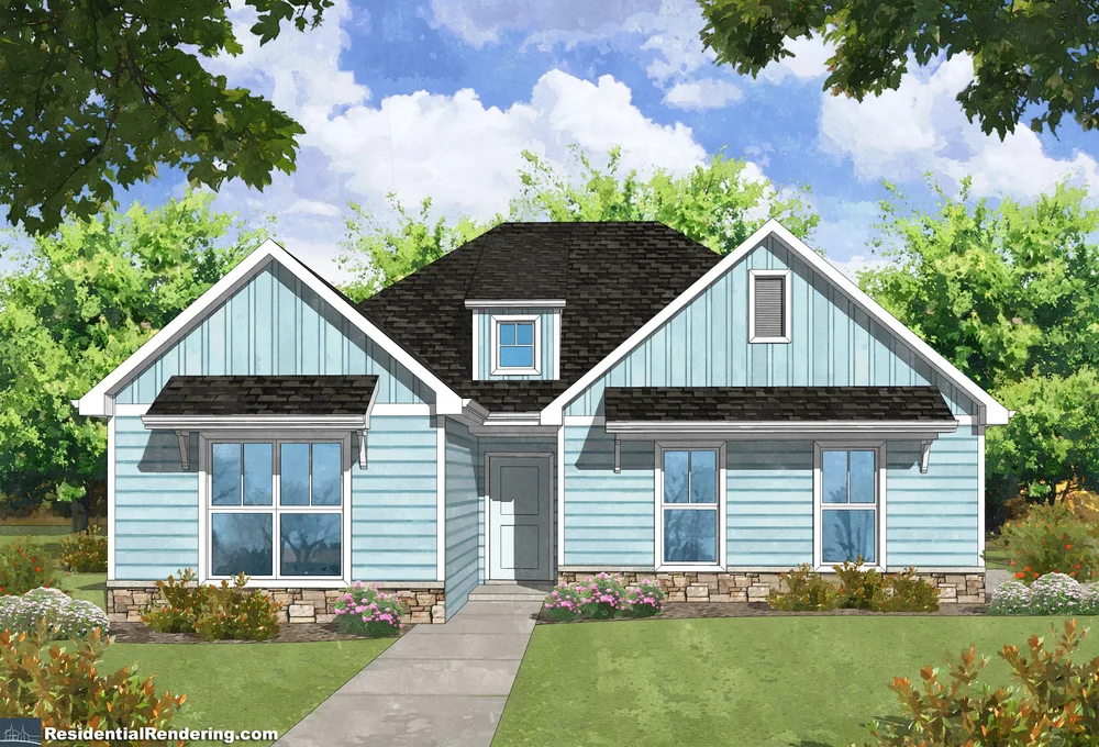 The Townsend - New Home Model at Lake Marion McCords Ferry — McCord's ...