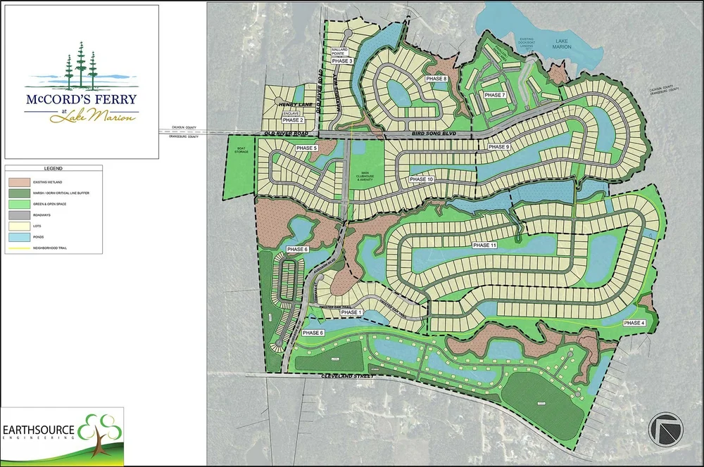 Lakefront Community at Lake Marion in Santee Sout Carolina — McCord's ...