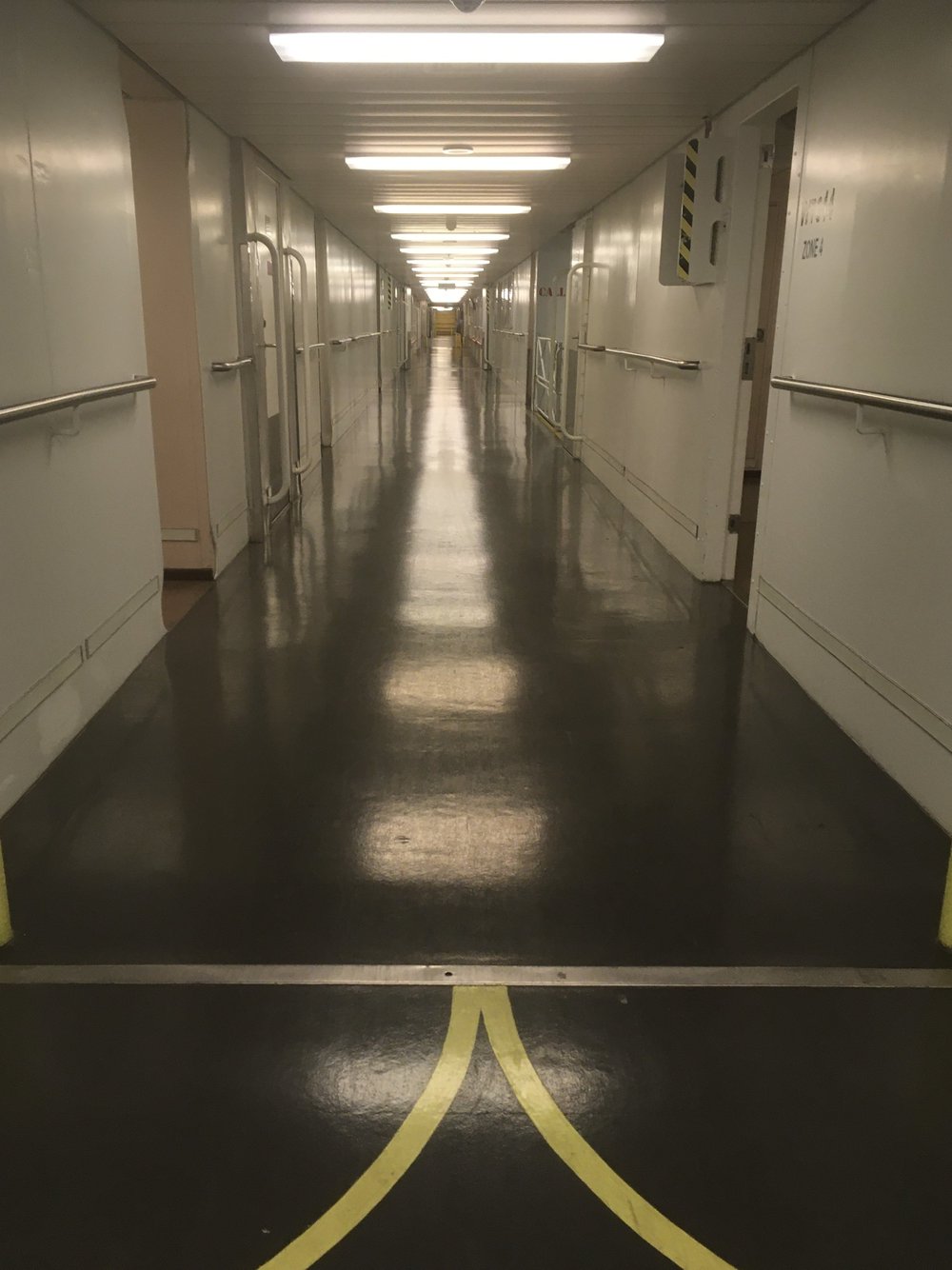 Exploring Cruise Ship Crew Quarters & the Shared Spaces