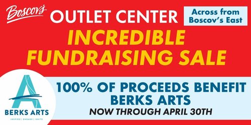 Berks Arts is the Nonprofit beneficiary for the Month of April — Berks Arts