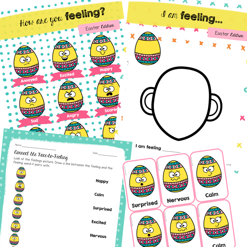 Easter Emotions Activities & More — Coconut Counselor