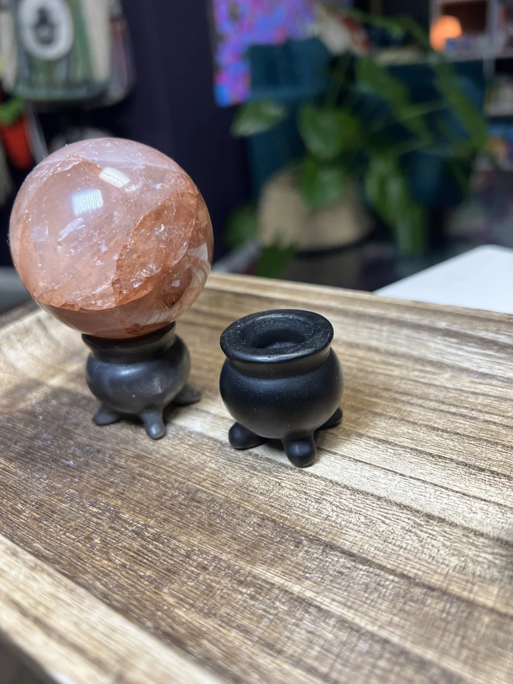 Volcano Agate Spheres — Crystal Hippie