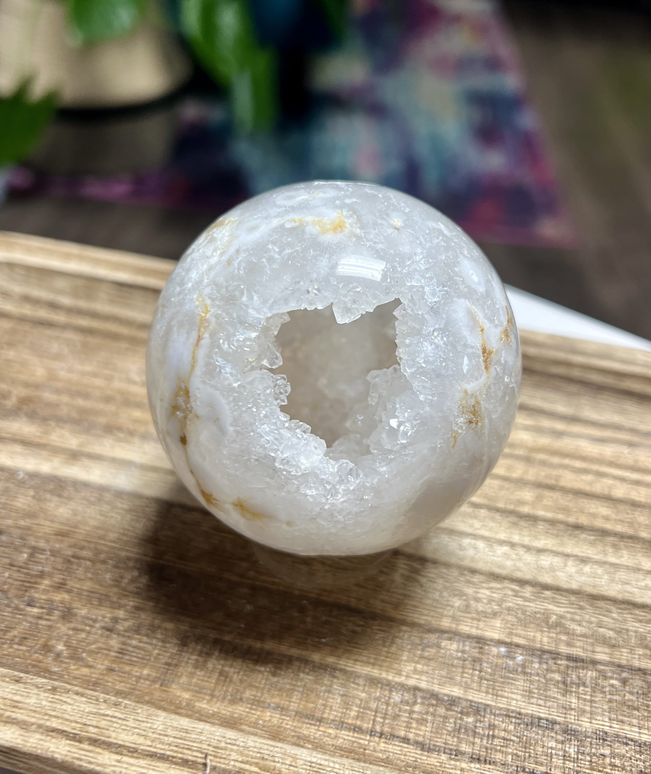 Volcano Agate Spheres — Crystal Hippie