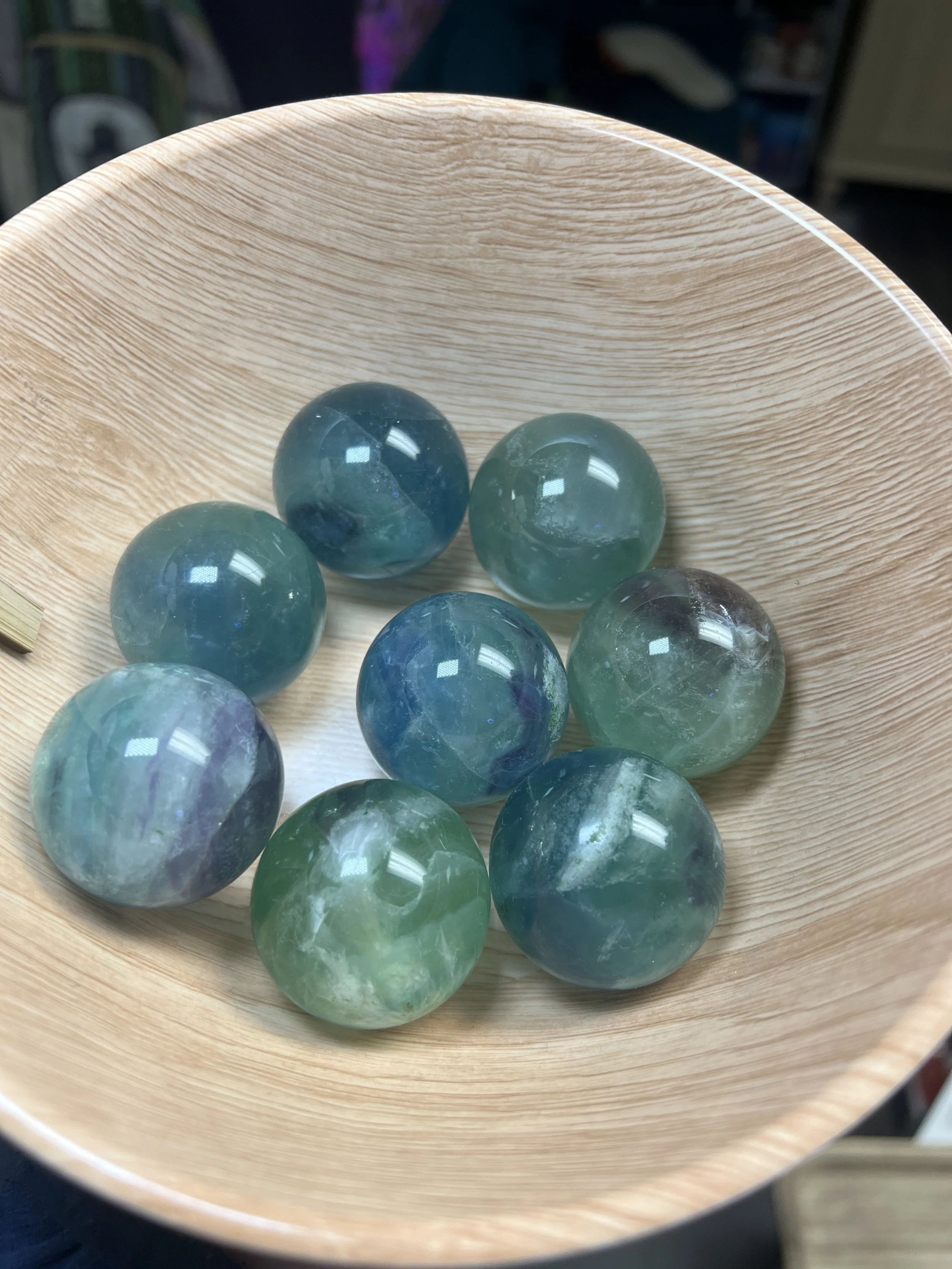 Volcano Agate Spheres — Crystal Hippie