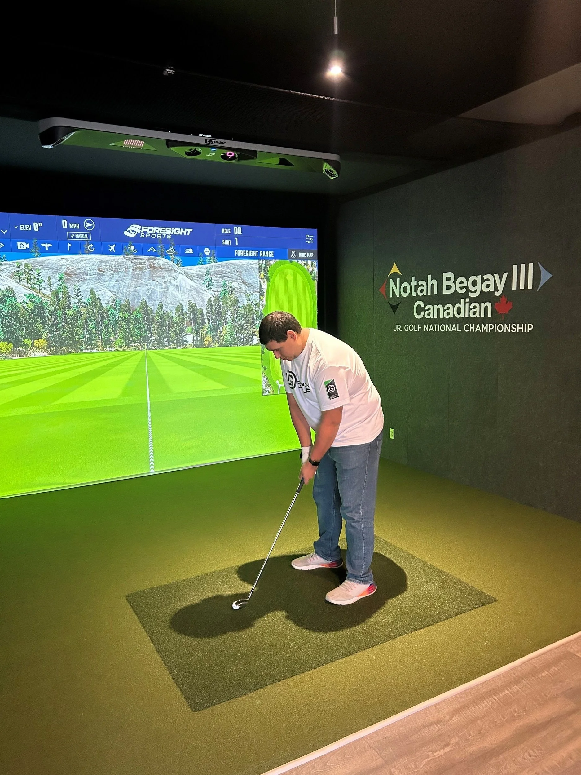 Indoor golf facitlity