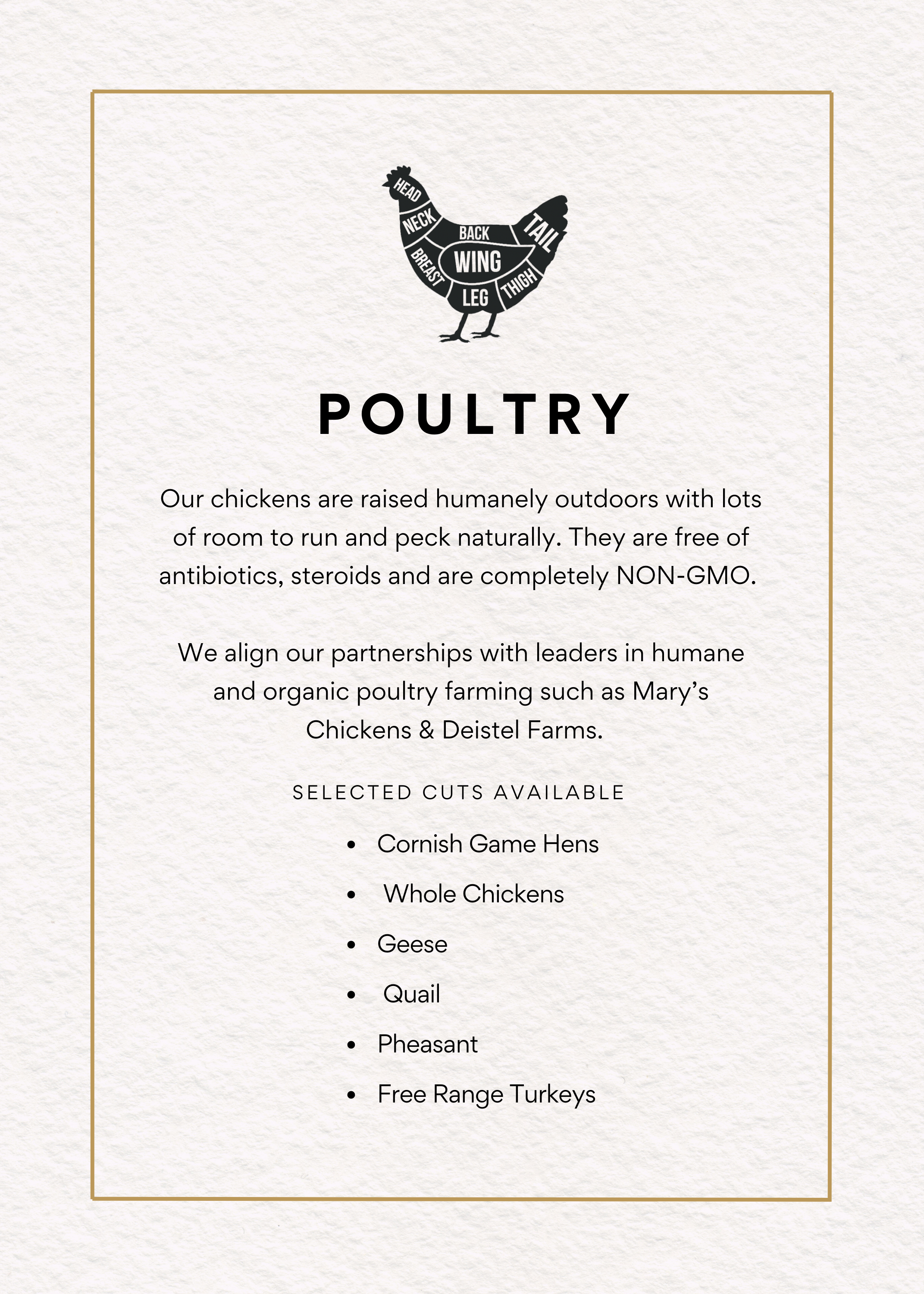 Butcher Shop | Shop Quality Meats Today — Echo & Rig