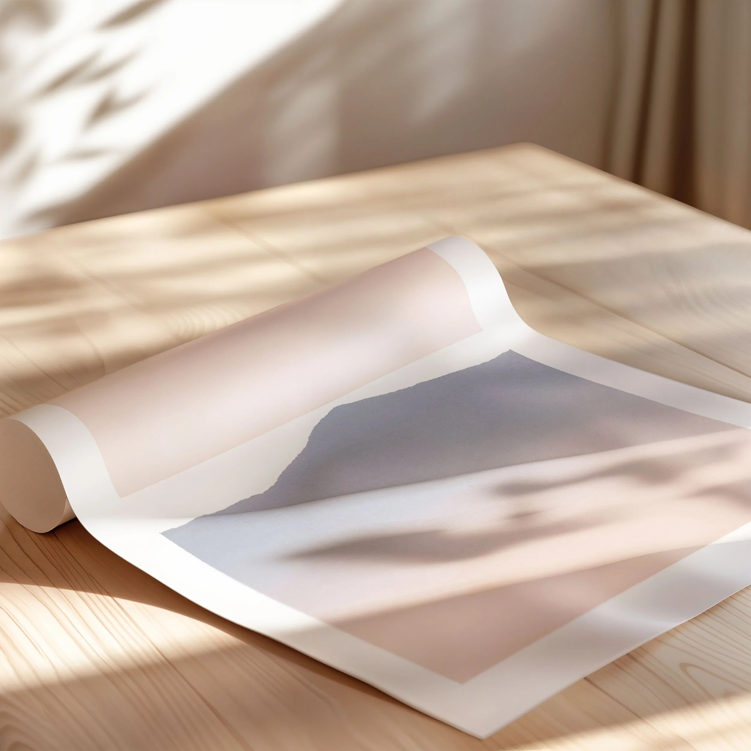 How to flatten a rolled print — Sophie Morrow Art