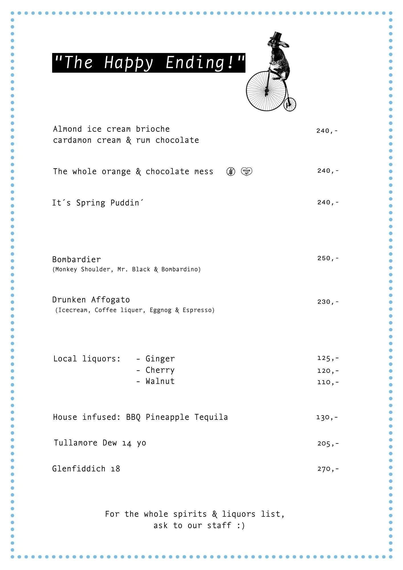 Lunch menu — SANSHO
