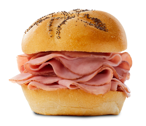 Hot Ham & Rolls — Badger Ham