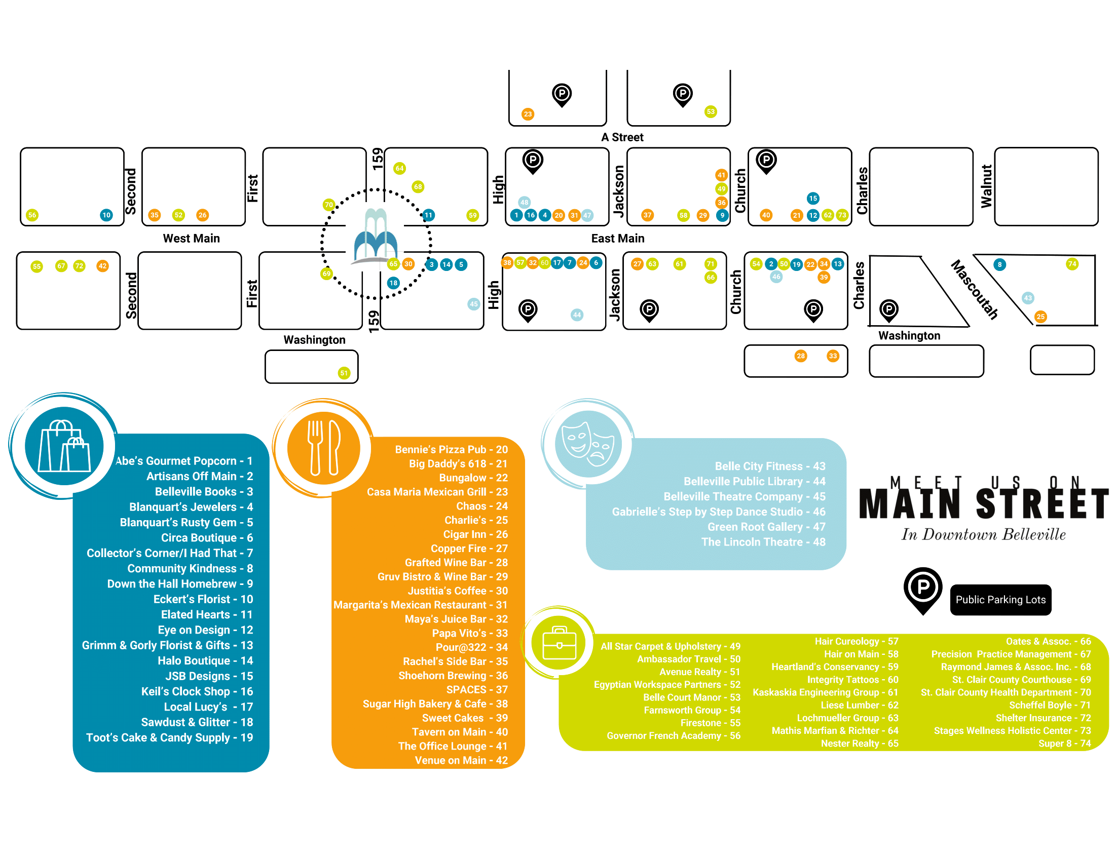 Downtown Map — Belleville Main Street