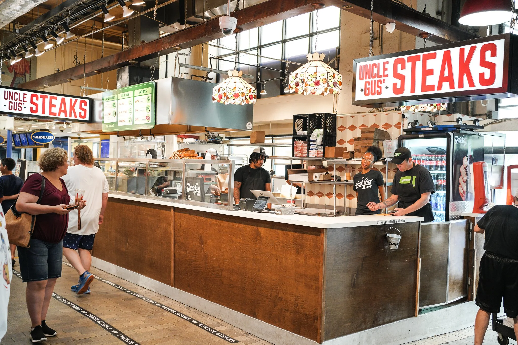 Uncle Gus' Steaks - Reading Terminal Market — M3 Architectural