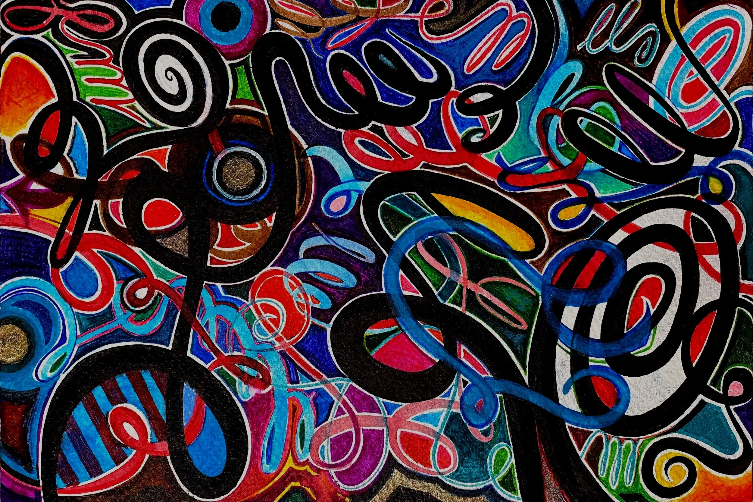 The ADHD Portfolio by Richard Cummings. Artist