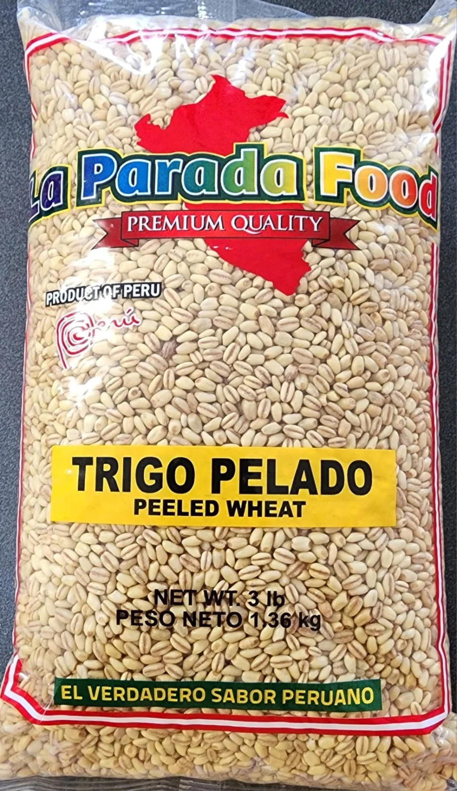 La Paradita Food Trigo Pelado 3 lb — La Cuencanita
