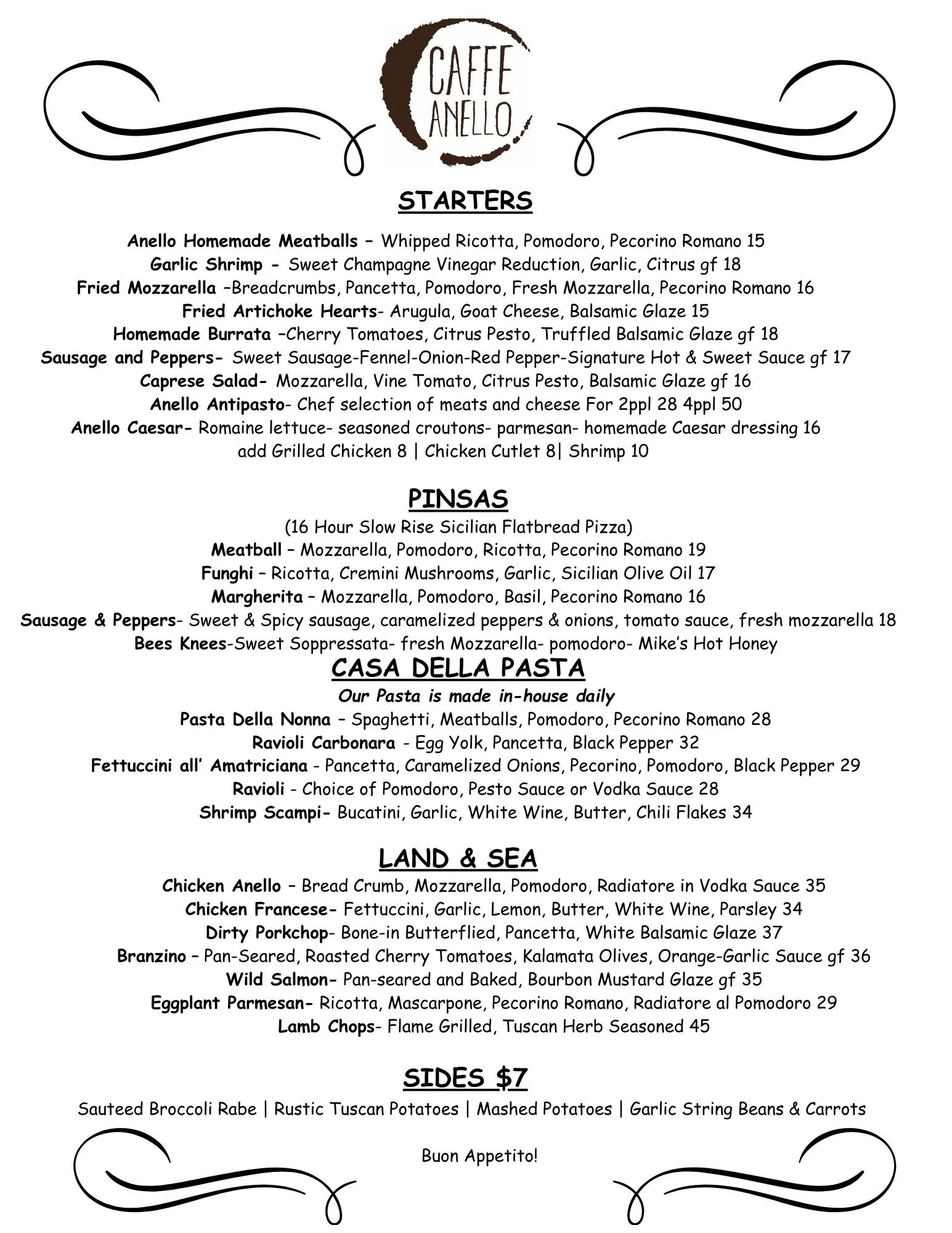 Dine — Caffe Anello