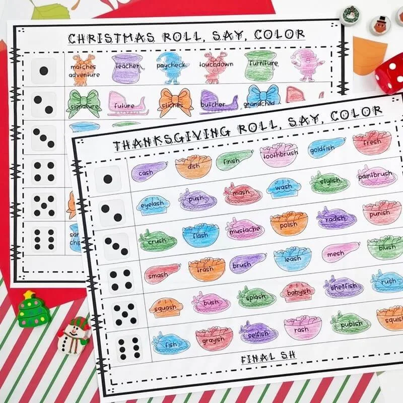 SLP Madness Speech Therapy Activities