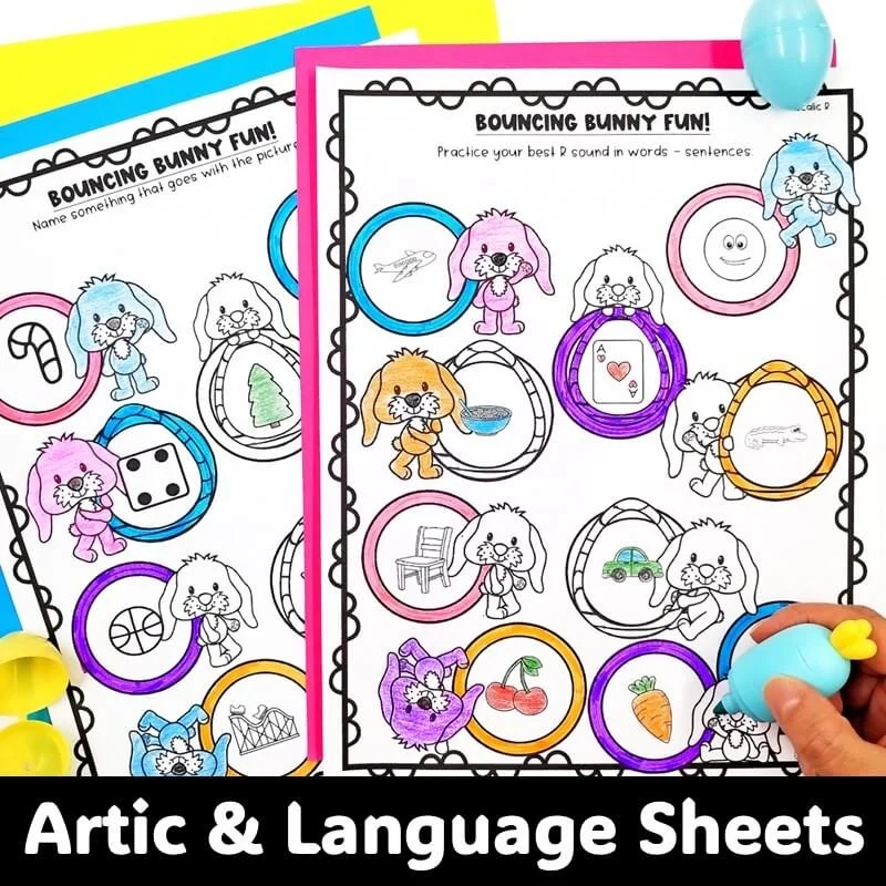 SLP Madness Speech Therapy Activities