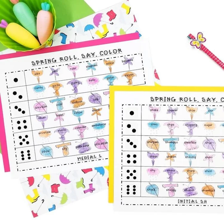 SLP Madness Speech Therapy Activities