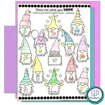 SLP Madness Speech Therapy Activities